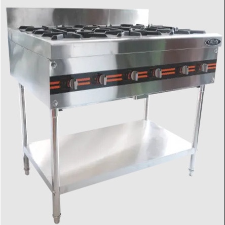 Jual STANDING GAS BURNER (COOKING STOVE 6 BURNER) YSN-ST6 CROWN HORECA ...