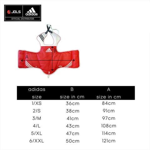 Jual Adidas WTF Reversible Chest Guard Taekwondo | Shopee Indonesia