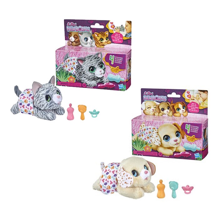 Jual Furreal Newborns Interactive Animatronic Plush Toy Boneka Binatang | Shopee Indonesia