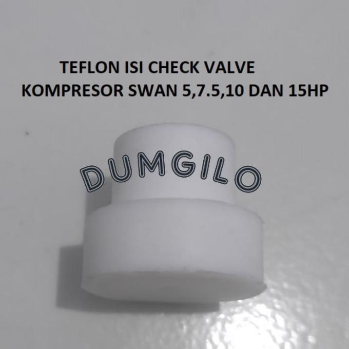 Jual Teflon Isi Check Valve Kompresor Angin Swan 5 7.5 10 15 Hp ...