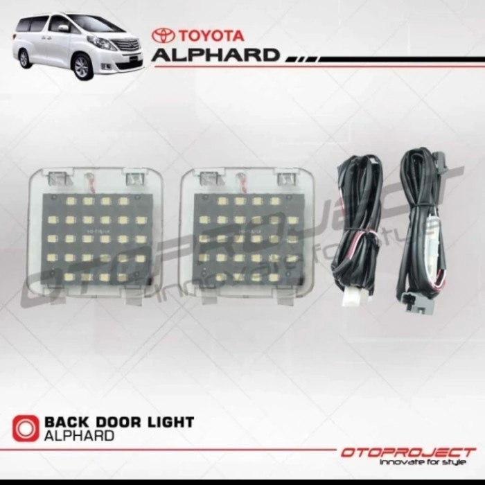 Jual [New Ori] Back Door Light Toyota Alphard Interior Light Toyota ...