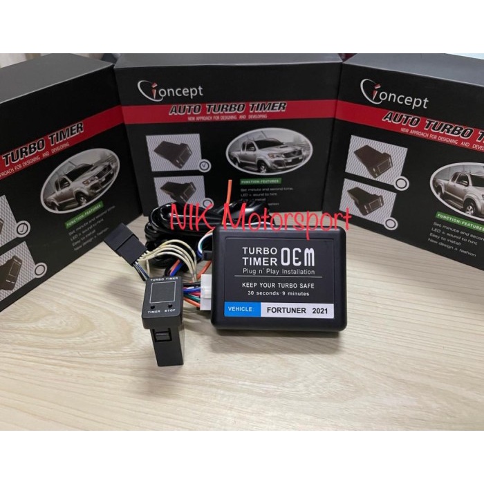 Jual [Original] Turbo Timer Fortuner 2021 Full Auto Terbatas | Shopee ...