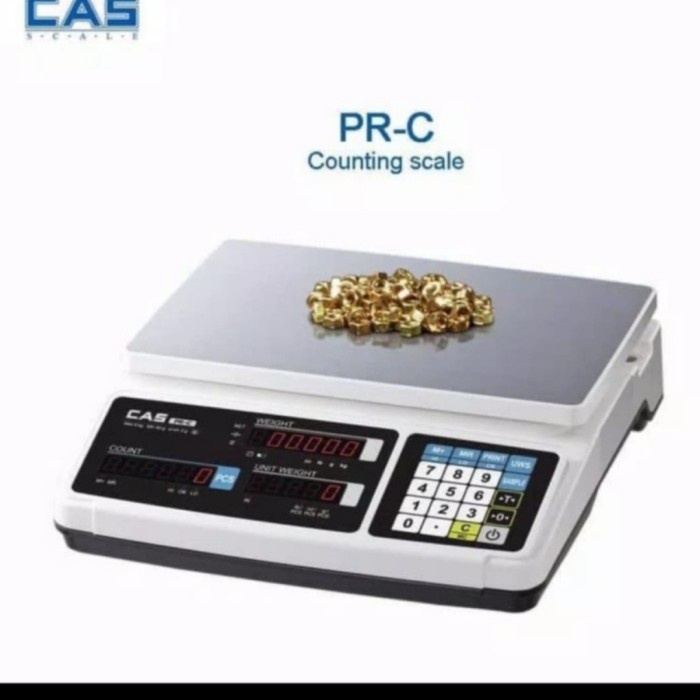 Jual Original Cas Pr -C 30Kg X 1Gr / Timbangan Baut / Counting / Hitung Pcs 30Kg Diskon | Shopee ...