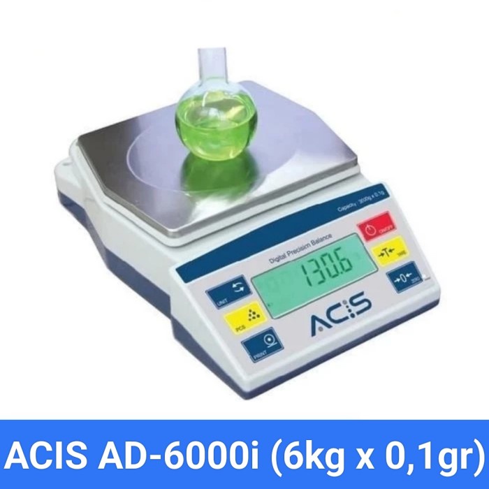 Jual Ready Acis Timbangan Digital Lab Ad 6000I Precision Balances Bisa ...