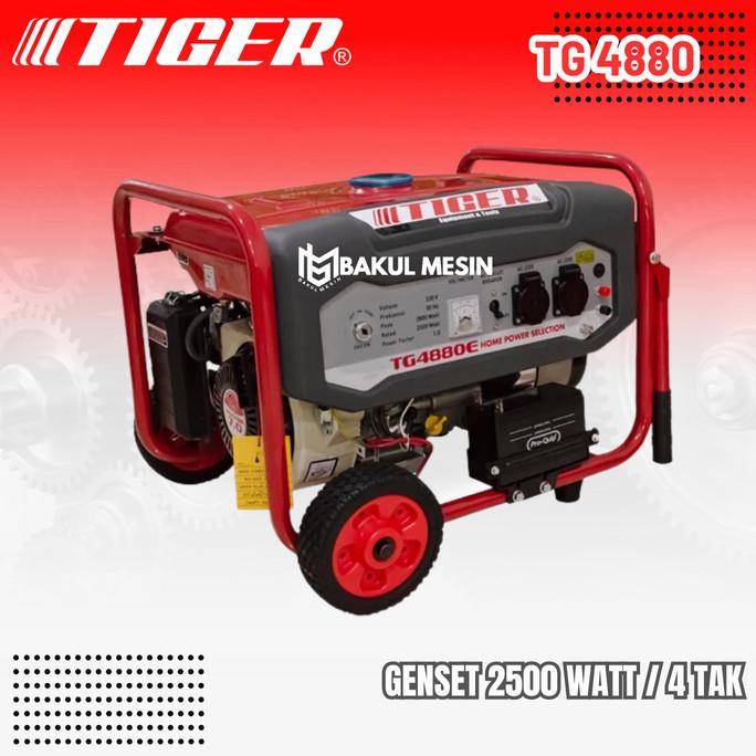 Jual Jual Murah TIGER TG4880E Mesin genset bensin generator 2500watt TG ...