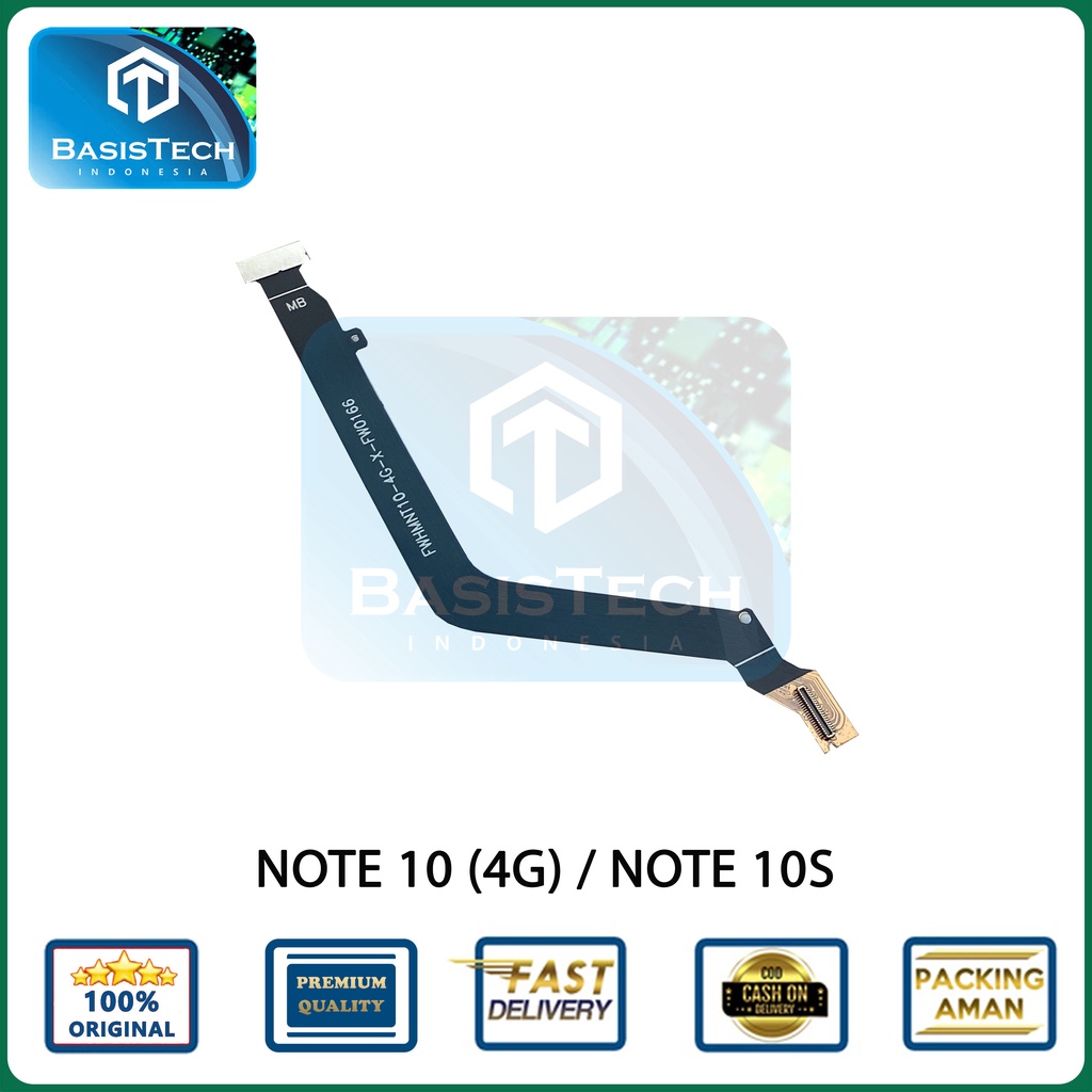 Jual FLEXIBLE LCD XIAOMI REDMI NOTE 10 4G NOTE 10S BASISTECH ORIGINAL ...
