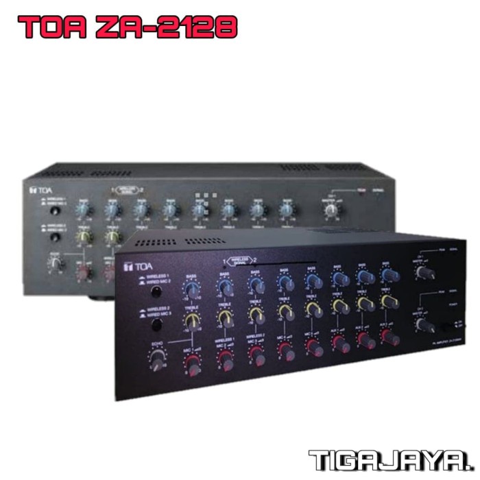 Jual Ampli Toa / Mixer Power Amplifier Toa Za 2128 M 2 X 120W, Stereo Best | Shopee Indonesia