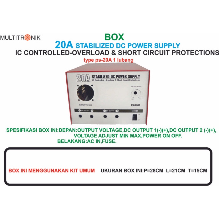 Jual BOX aDAPTOR 20a 1LUBANG | Shopee Indonesia
