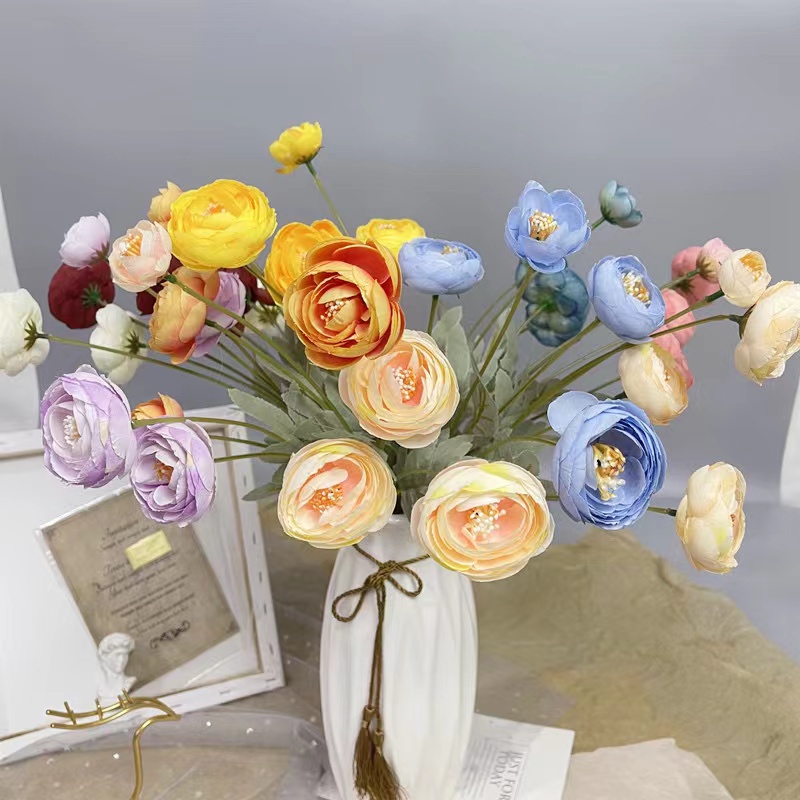 Jual Artificial Bunga Lotus 4 Cabang Bunga Palsu Plastik Buatan Imitasi ...