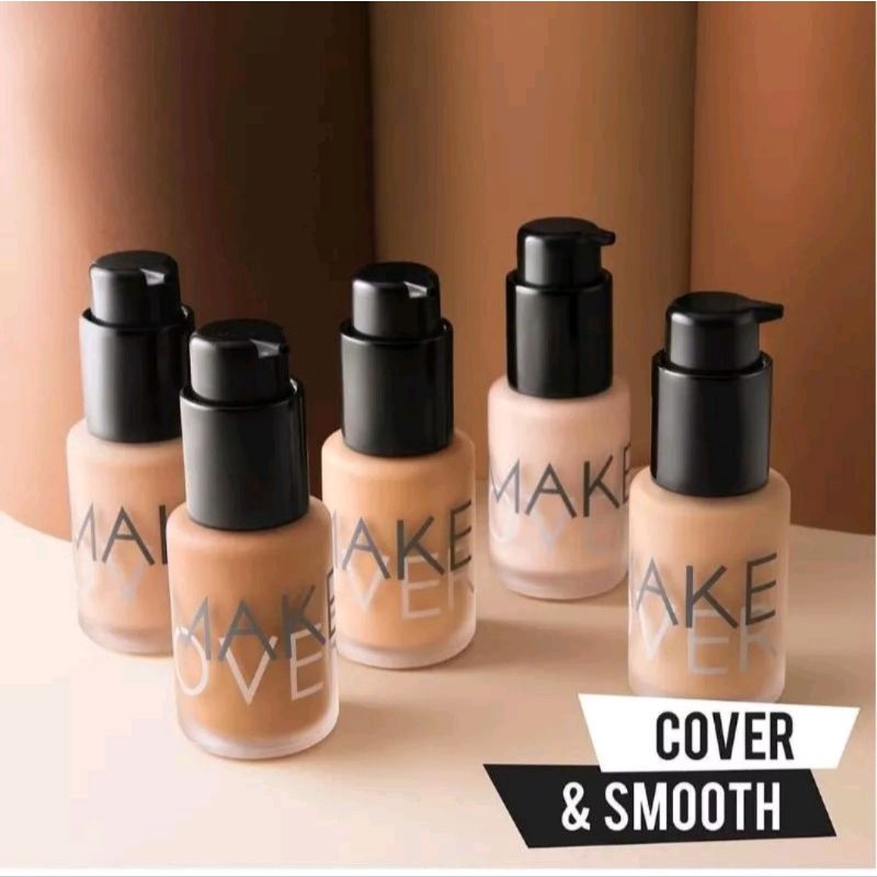 Jual MAKEOVER ULTRA COVER LIQUID MATTE FOUNDATION 33ML | Shopee Indonesia