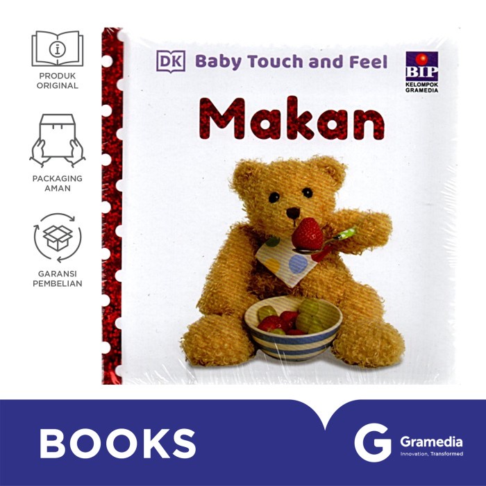 Jual Buku Baby Touch And Feel: Makan (Hc) | Shopee Indonesia