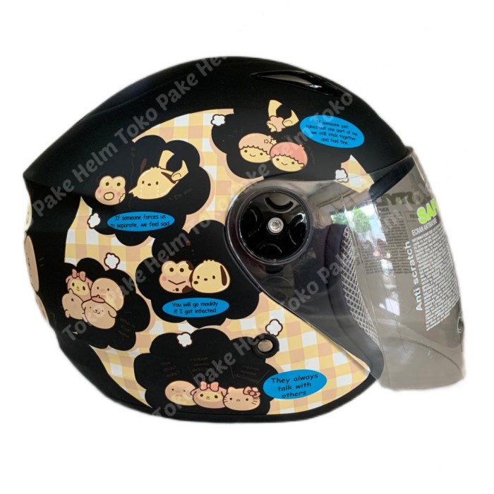 Jual Helm Bmc Half Face Milan Sanrio Mix | Shopee Indonesia