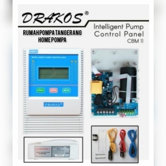 Jual [Original] Panel Pompa Drakos Intelligent Pump Control 2Hp 1Phase ...