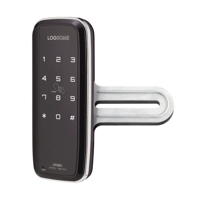 Jual [Ori] Digital Door Lock Evernet Loghome Lh300G S Pintu Kaca Bisa ...