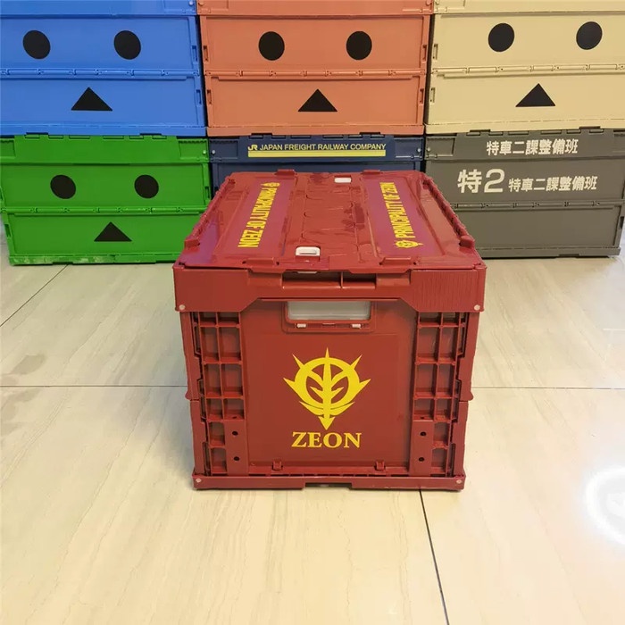 Jual PROMO!!! READY - 50L GUNDAM STORAGE FOLDING BOX - ZAKU ZEON RED ...