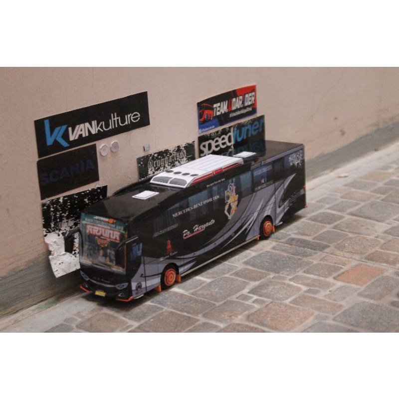 Jual PAPERCRAFT BUS PO.HARYANTO ARJUNA SKALA 1:50 | Shopee Indonesia