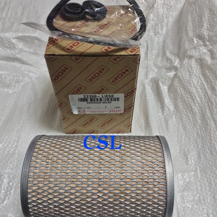 Jual Element Fuel filter bawah filter solar bawah Hino Dutro 23390 LIE50 star | Shopee Indonesia