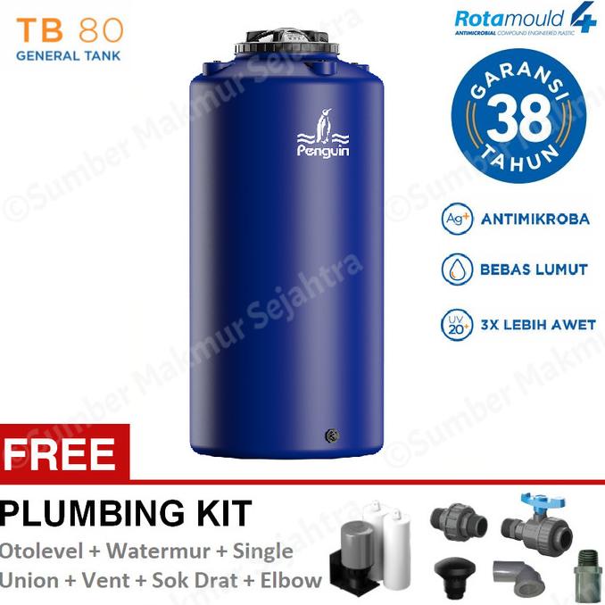 Jual Tangki / Tandon / Toren Air Penguin 800 liter - TB 80 (TB80 ...