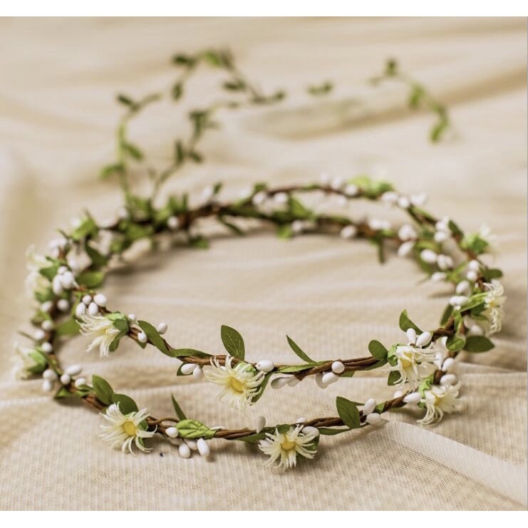 Jual Garland Perhiasan bunga aster kecil mode mahkota bunga Hiasan ...