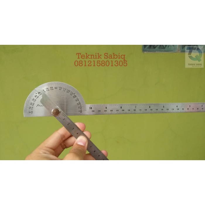 Jual Promo Busur Derajat Protactor 12" Busur Derajat 30Cm | Shopee ...