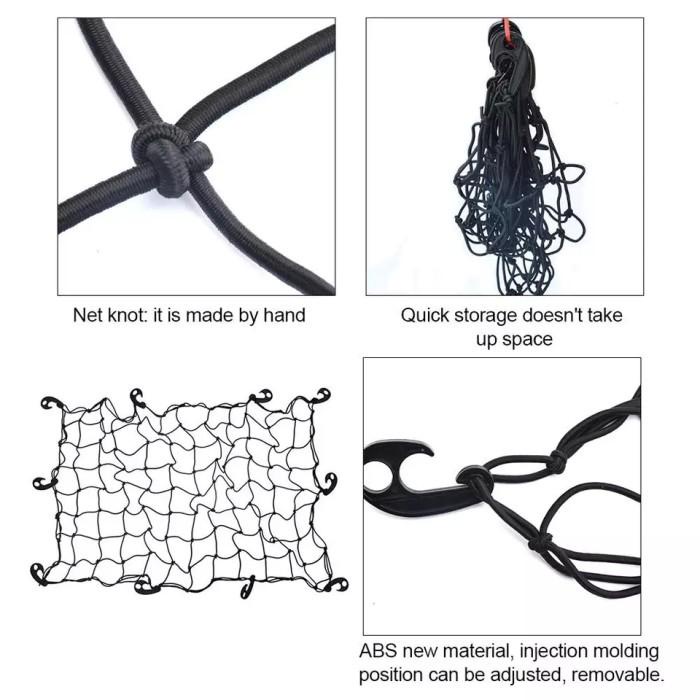 Jual Tali Jaring Hook Atap Bak Net Cargo Bagasi Storage Roof Rack Mobil ...