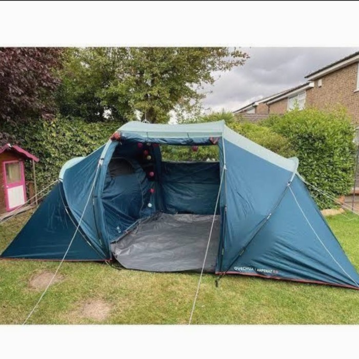Jual QUECHUA Arpenaz 4.2 Hoop Tent Tenda 4 Orang dan 2 Kamar Original ...