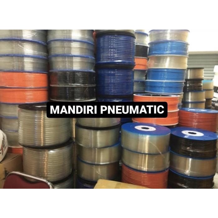 Jual Selang Pneumatic Luar 10Mm X Dalam 6,5Mm ( 1 Roll 100 Meter ) Pu ...