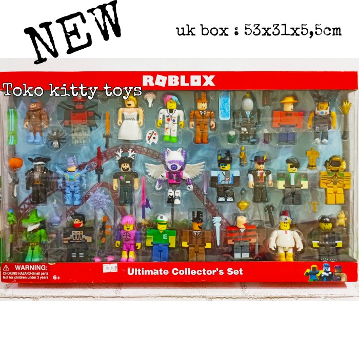 Jual Roblox Set 24 Pcs Mainan Anak Minecraft Roblox New | Shopee Indonesia