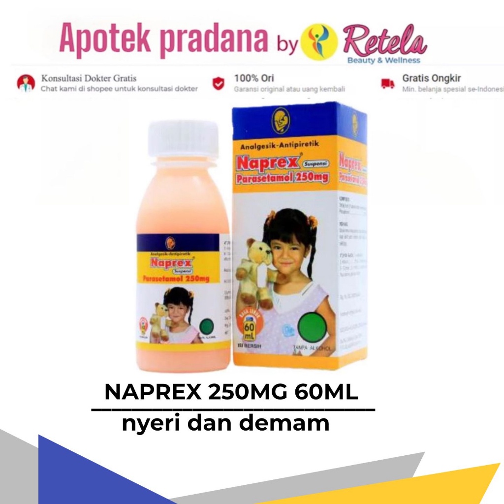 Jual NAPREX 250MG 60ML | Shopee Indonesia