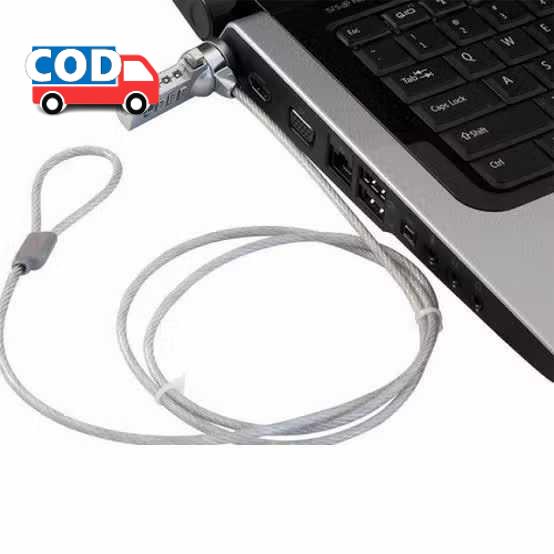 Jual Gembok Laptop Metal Anti Maling Kunci Kombinasi 4 Angka Aman Tidak ...