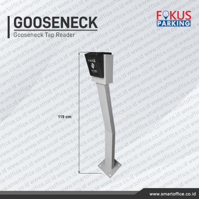 Jual Tiang Gooseneck Tap Reader RFID Portal Otomatis Perumahan Cat ...