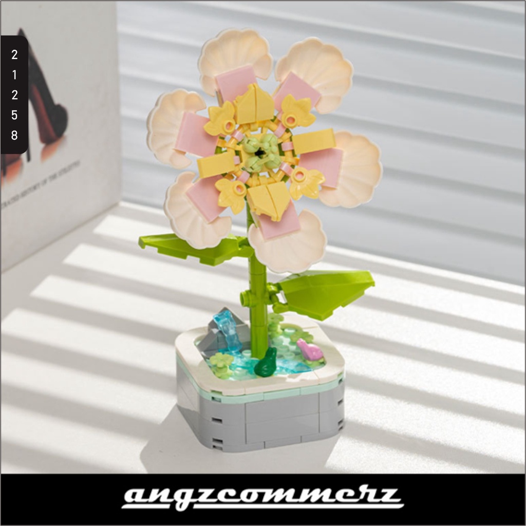 Jual Nano Block Flower Series Mainan Balok Bunga DIY Brick B8 | Shopee ...