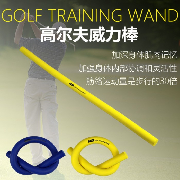 Jual Ready Stok - Golf Stick Bar Swing Train Swinging Power Alat Latih ...