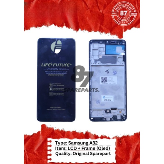 Jual Lcd Samsung A32 4G / A325 Fullset Touchscreen Original Quality Sparepart | Shopee Indonesia