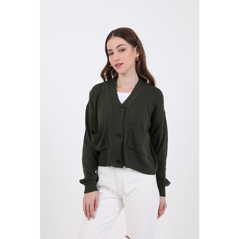 Jual Berrybenka - Atasan Outerwear Kardigan Sofia Minika Basic Knit ...