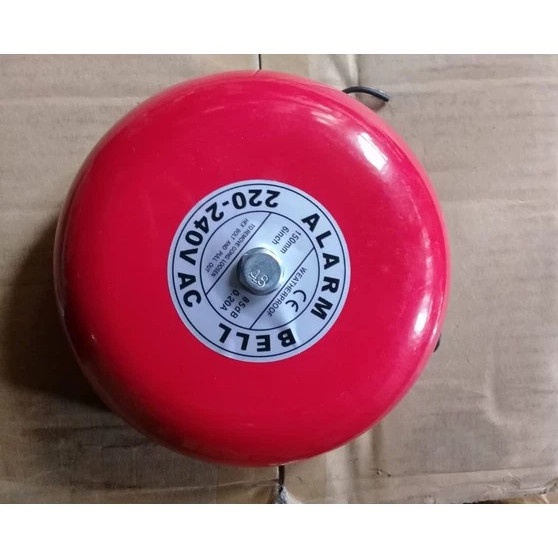 Jual Guid Round Alarm Bell 10" Cb-10B Merah / Bel Bulat Kring 10 Inch ...