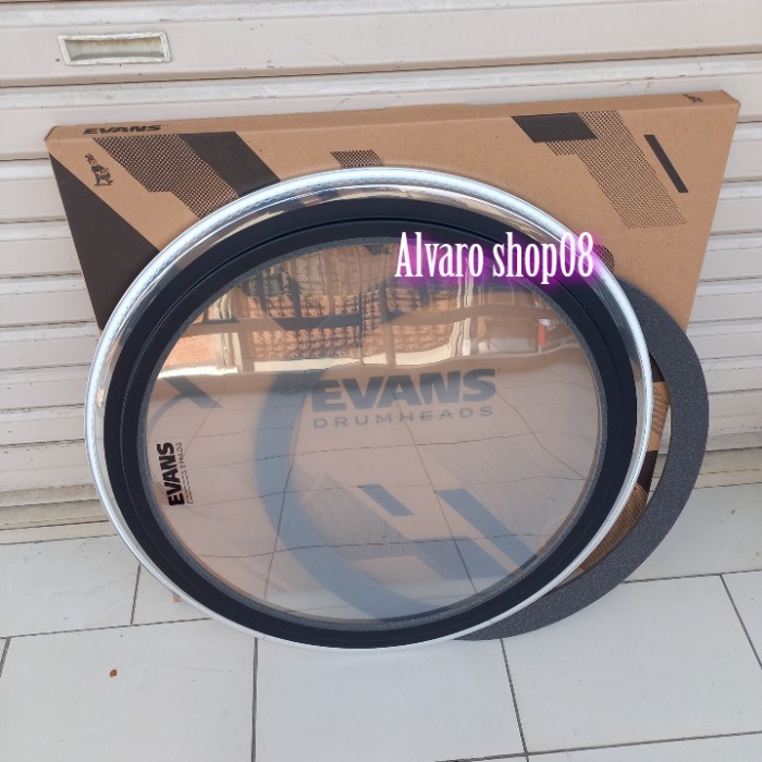 Jual Promo Evans Bd22Emad2 Bd 22 Emad2 Clear Bass Drum Head 22 Inch ...