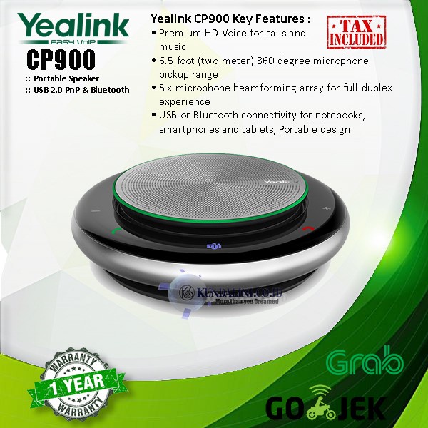 Jual YEALINK CP900 - PREMIUM LEVEL PORTABLE SPEAKERPHONE | Shopee Indonesia