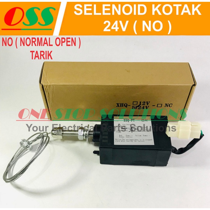 Jual SELENOID KOTAK XHQ PT ENGINE START DAN STOP 24V | Shopee Indonesia