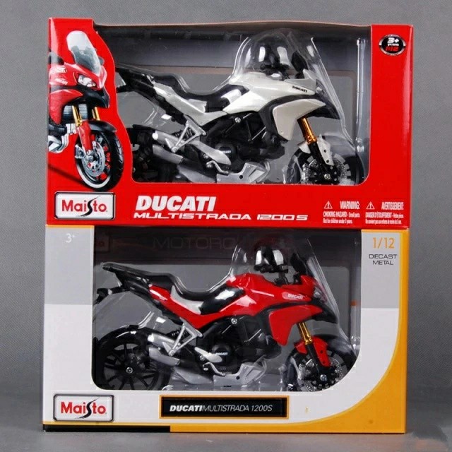 Jual MUST HAVE!! DIECAST MINIATUR MOTOR DUCATI MULTISTRADA 1200S ...