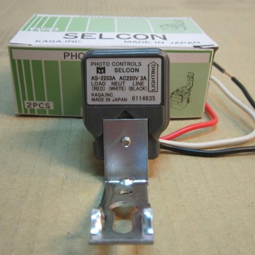 Jual Photocell / Fotocell / Fotoswitch / Sensor Cahaya Selcon As-2203A ...