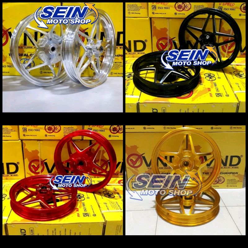 Jual Velg Vnd Bintang V Speed Mio M3 Fino Mio Z Xeon Gt Soul GT 125 ...