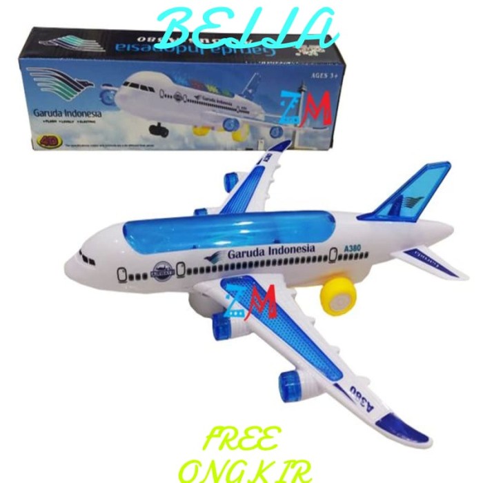 Jual MUST HAVE!! BELLA MAINAN MINIATUR PESAWAT GARUDA INDONESIA AIRBUS ...