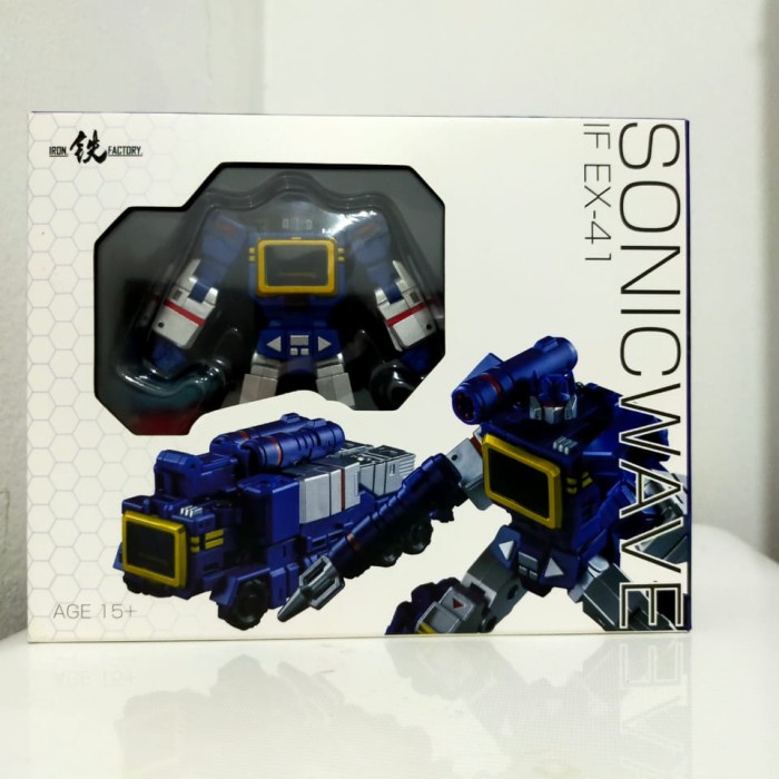 Jual FLASH SALE!!! IRON FACTORY SONICWAVE - SOUNDWAVE IF EX-41 ...