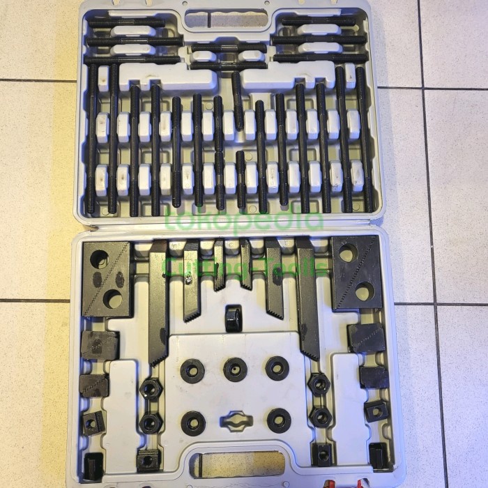 Jual [Ori] Clamping Kit M12 Clamp Set 12 Klemping Kit Ganjel Mesin ...