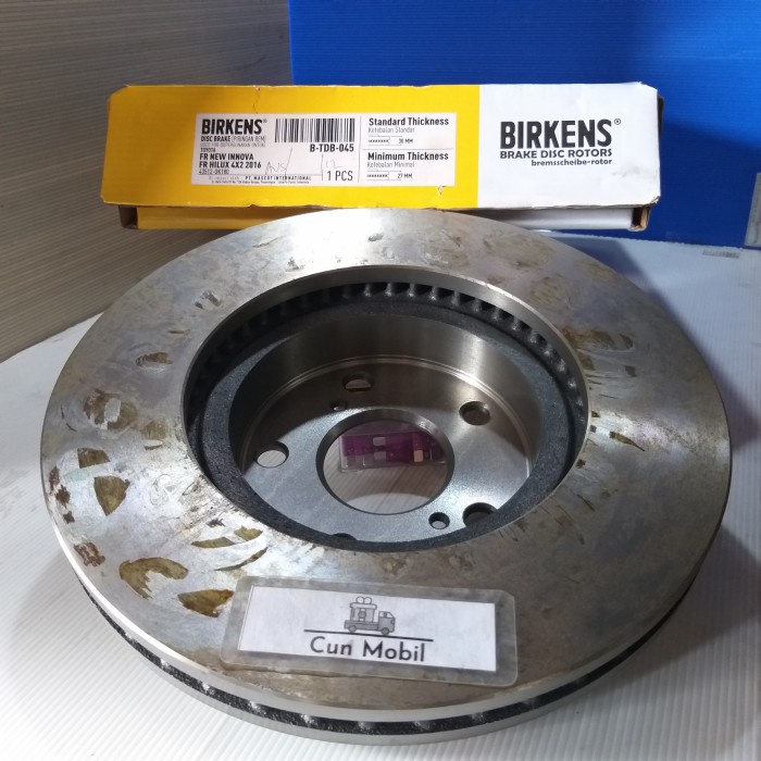 Jual Rotor disc brake depan Innova Reborn 16 on, Hilux 4x2 TDB045 ...