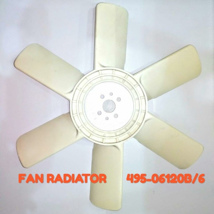 Jual KIPAS RADIATOR ENGINE 495 WEIFANG, KOFO, RICARDO GENSET | Shopee ...