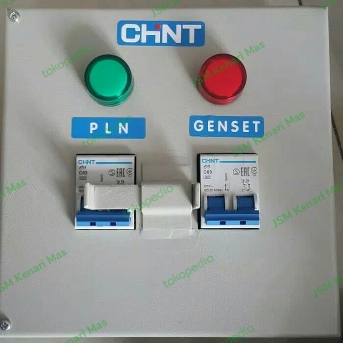 Jual PANEL INTERLOCK SWITCH PLN KE GENSET CHINT 2P ( PENGGANTI OHM ...