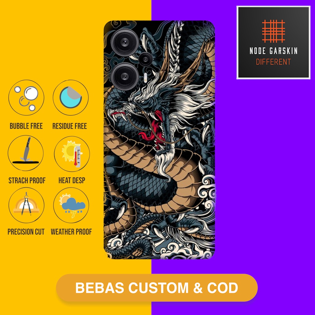 Jual Garskin skin Poco F5 Fullbody Atau Backonly Vinyl - dragons Kode ...