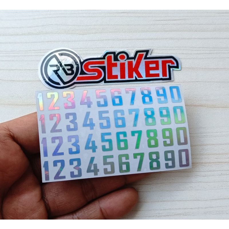 Jual Stiker ANGKA cutting sticker angka serbaguna | Shopee Indonesia